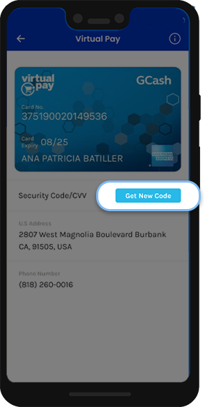 How do I get a new AMEX security code? – GCash Help Center