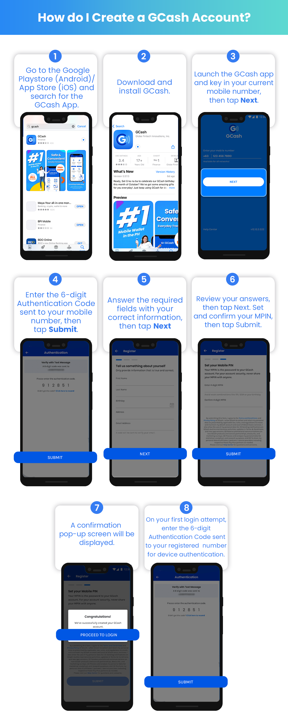 How can I create a GCash account? – GCash Help Center How can I create a GCash account? – GCash Help Center