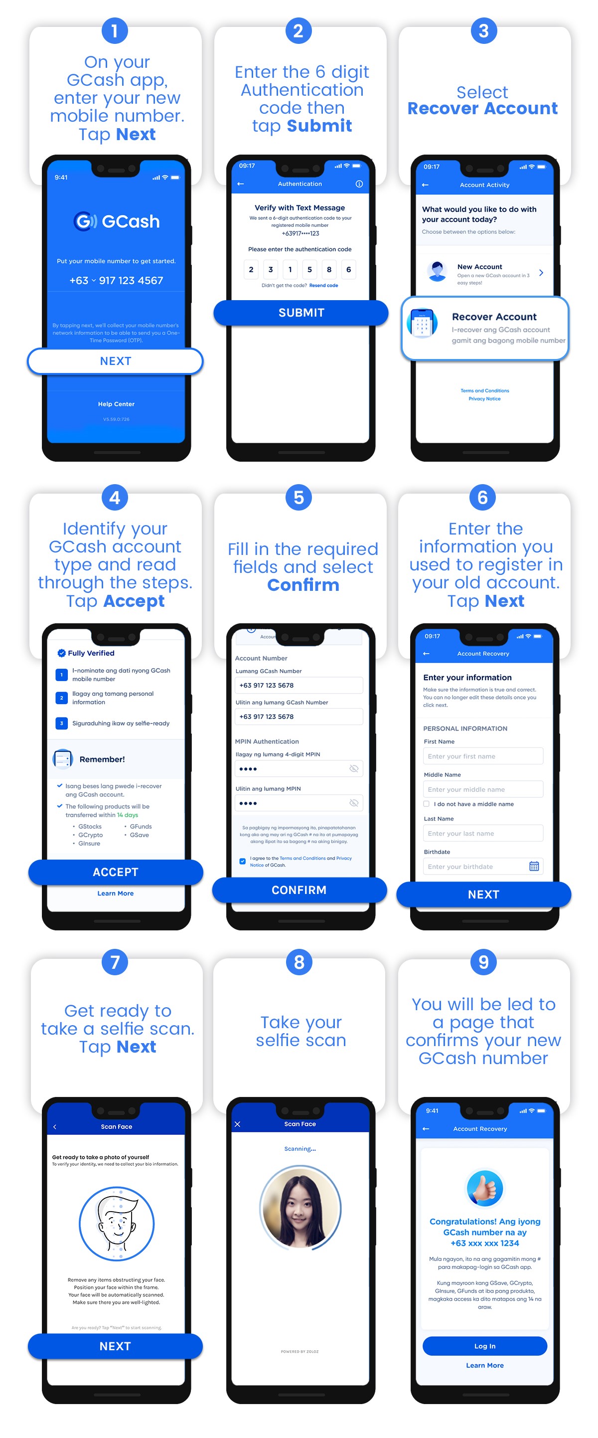 Update Mobile Number Linked To Your GCash Account GCash Help Center