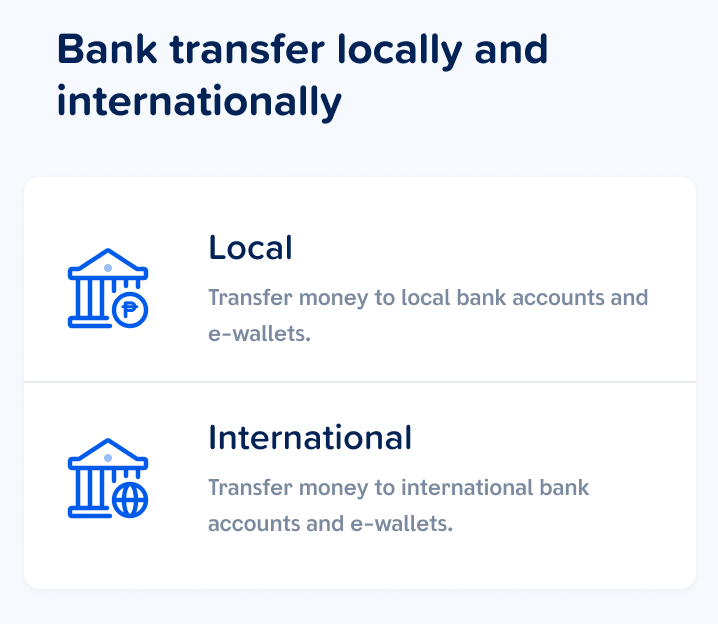 How to transfer to an international bank or e-wallet – GCash Help Center